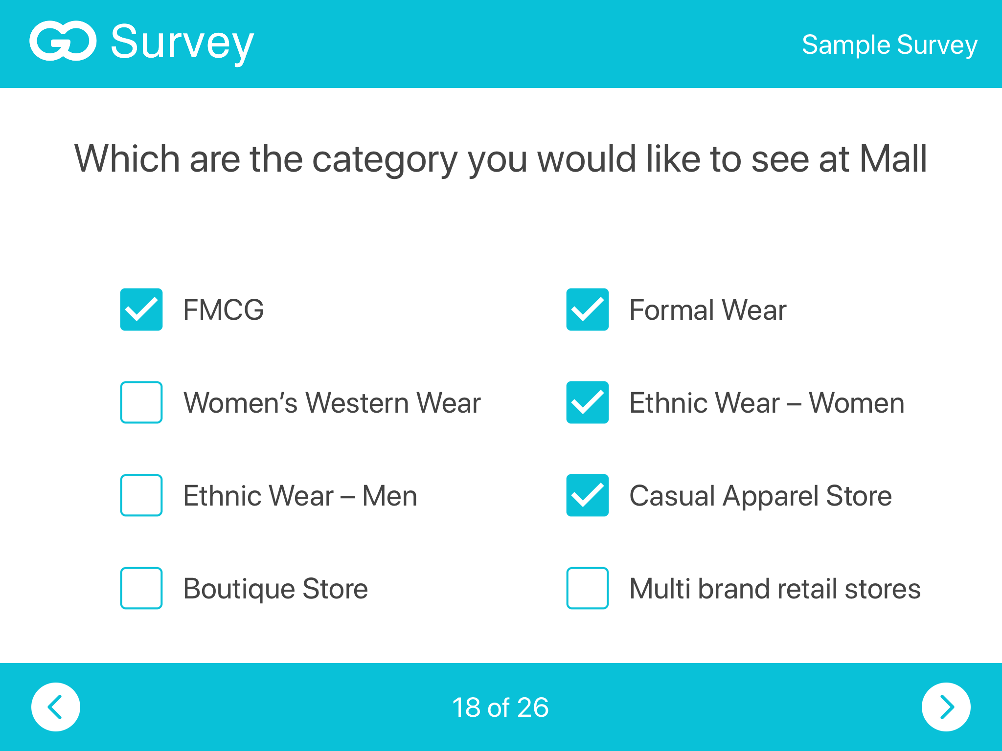 2 Column Check Box